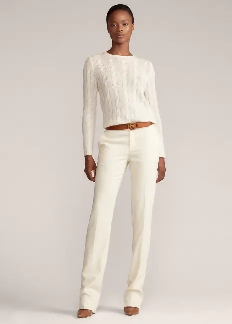 Cable-Knit Cashmere Sweater | Ralph Lauren® HK Cable-Knit Cashmere Sweater | Ralph Lauren® HK